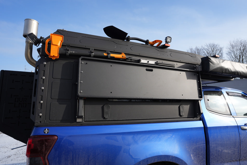 Alu-Cab Drop Down Table for ModCAP & Canopy Camper – Tuff-Trek