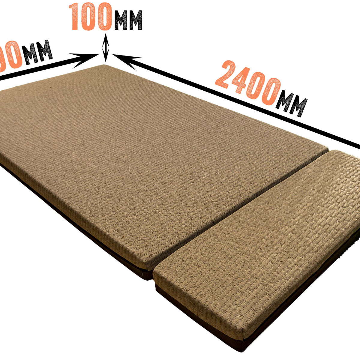 Premium Mattress for Alu-Cab Roof Conversion "Icarus" in grey medium ...